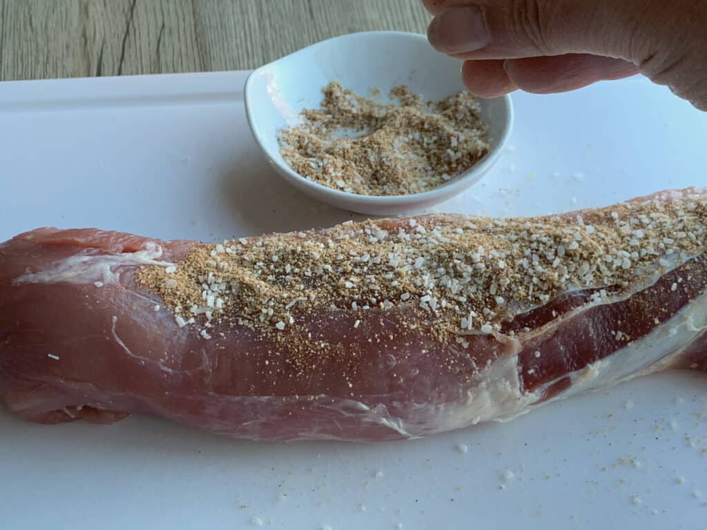 Grill-Smoked Pork Tenderloin