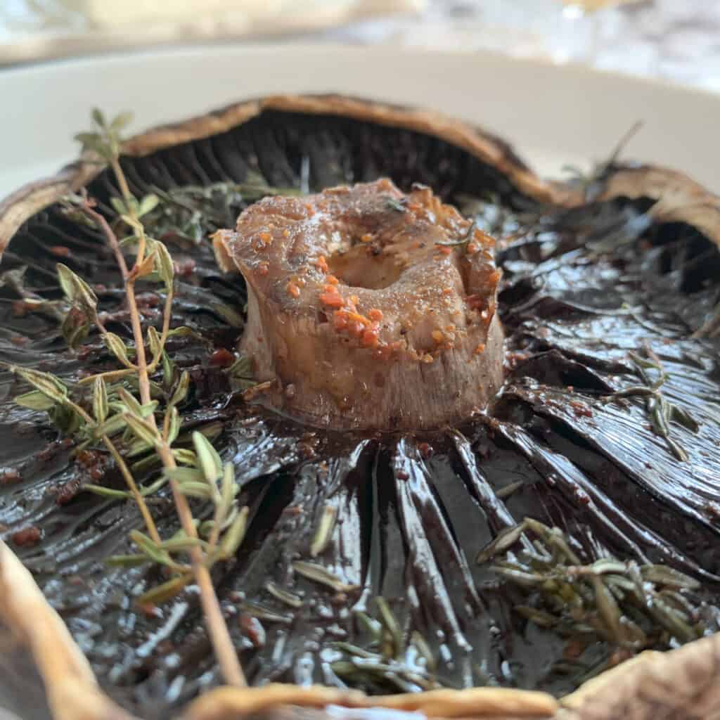 Smoked Portobello Mushrooms on the Grill