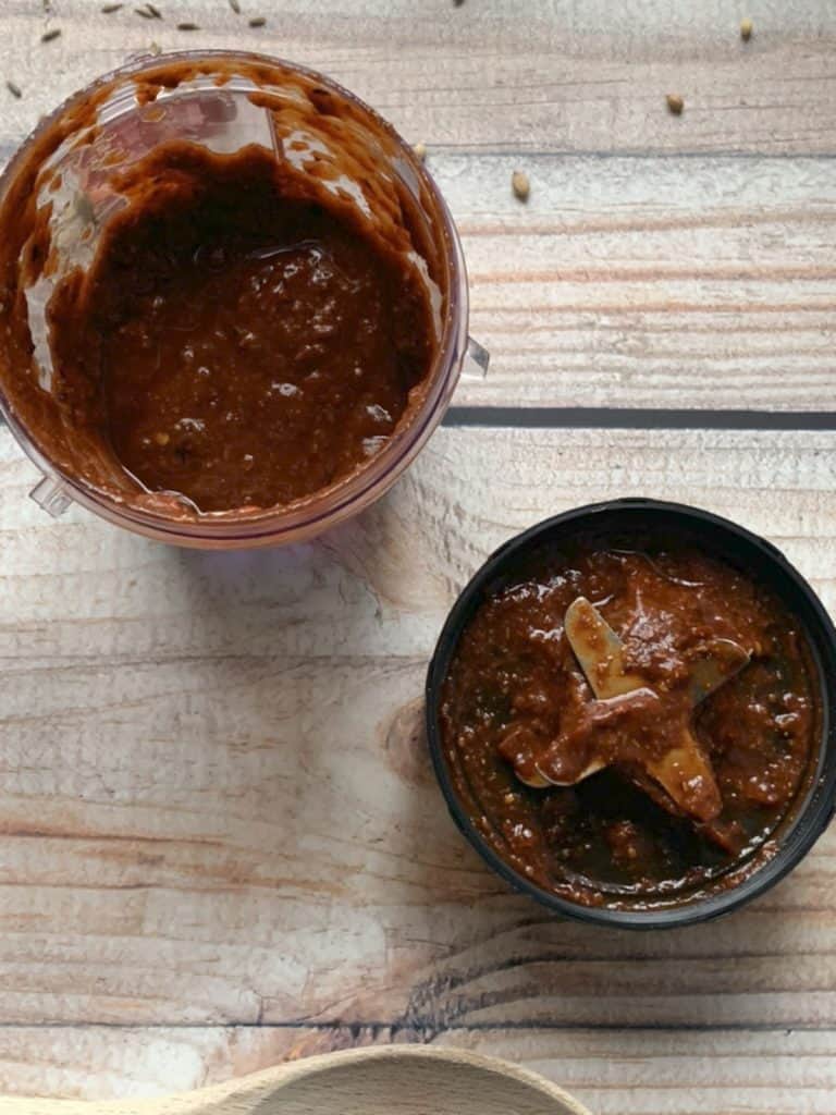 Homemade Fiery Harissa Paste
